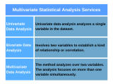 How To Conduct Multivariate Statistical Analysis Expert Research
